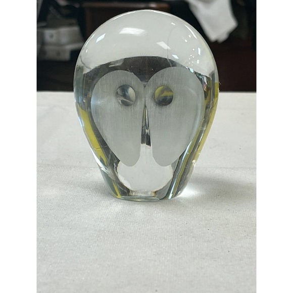 Accents | Maleras Crystal Mid Century Owl Paperweight | Poshmark